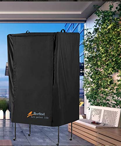 Perfitel Universal Bird Cage Cover(Black) Good Night Birdcage Cover Black-Out Birdcage Cover Durable Breathable Washable Material