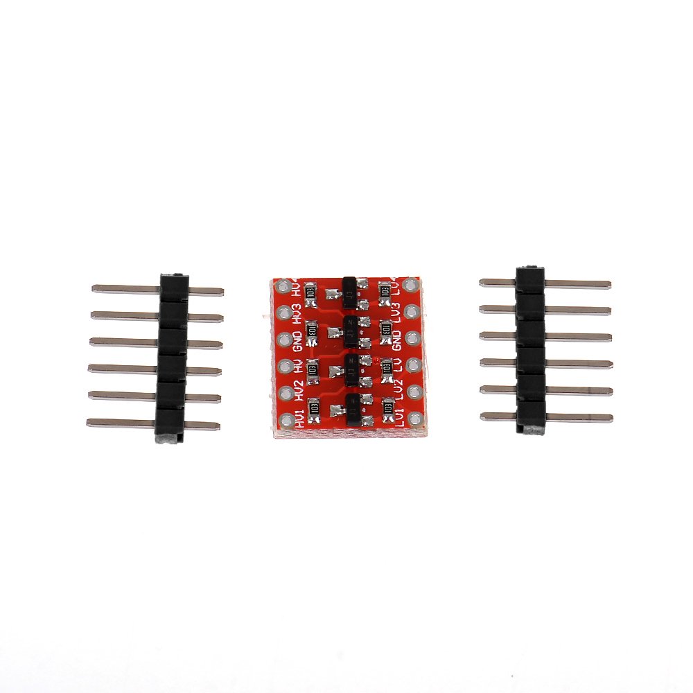 Anmbest 5PCS 4 Chanels High Speed Bi-Directional 3.3V-5V Logic Level Converter for Arduino Raspberry Pi Electronic Development