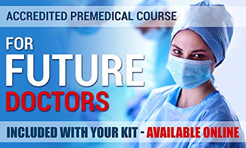 For Future Doctors Medical Kit and Online Training Course - Ideal for High School Students – Over 50 Practical Projects - Learn What Doctors Do Everyday - The Apprentice Doctor