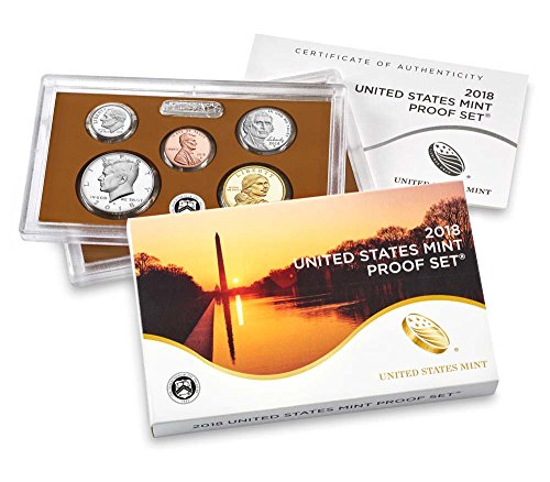 2018 S US Proof set Cameo Proof, Comes in Packaging from US mint Proof