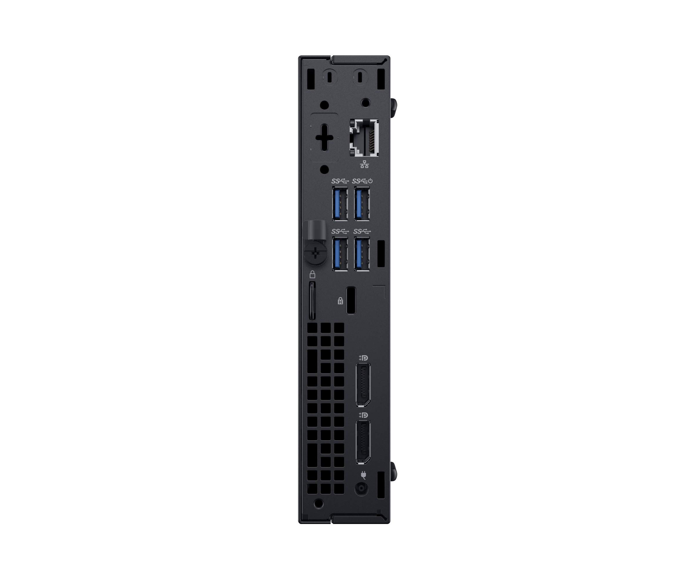 Dell OptiPlex 5060 Micro Desktop Computer with Intel Core i5-8500T 2.1 GHz Hexa-Core, 8GB RAM, 256GB SSD (5H0P7)