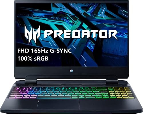 acer Predator Helios Laptop, 15.6" FHD IPS ~ Intel i7-12700H 14-Core ~ NVIDIA GeForce RTX 3060~32GB DDR5~1TB SSD ~ Backlit Keyboard ~ Thunderbolt 4 ~ Wi-Fi 6E ~ Win11 Pro WWC 32GB USB
