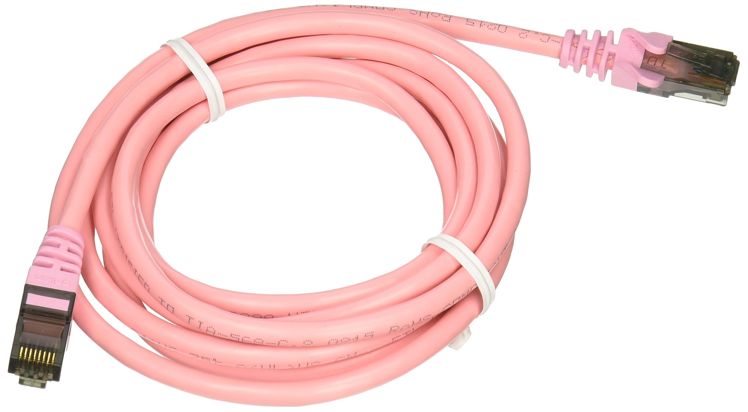 Belkin 7FT CAT6 Pink Snagless Patch Cable
