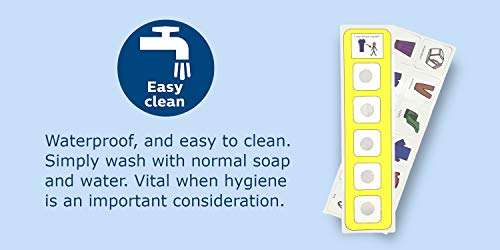 Morning/Evening Routine Bundle (Plastic, Washable, Visual schedules for Autism/Learning Disabilities/ADHD)