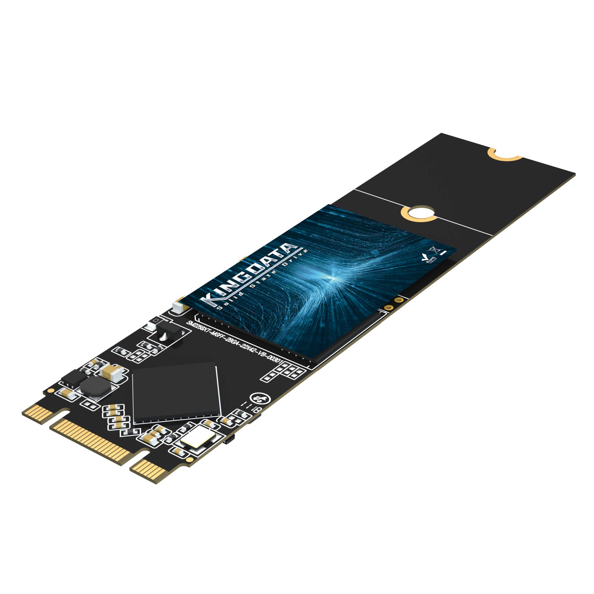 Kingdata SSD M.2 2280 128GB Ngff Internal Solid State Drive High-Performance Hard Drive for Desktop Laptop SATA III 6Gb/s (128GB, M.2 2280)