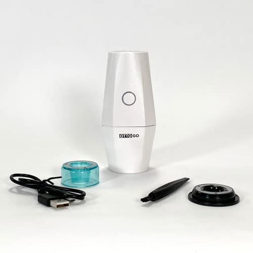 Banana Bros β Otto Go β Electric Smart Herb & Spice Grinder β Portable & Travel Friendly, Rechargeable with USB Charging Cable, Perfectly Grinds Herbs