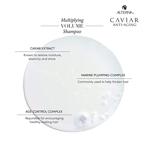 Alterna Caviar Anti-Aging Multiplying Volume Shampoo, 8.5 Fl Oz(Pack of 1)
