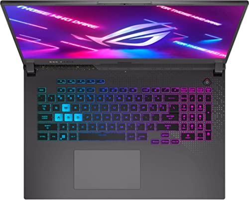 ASUS ROG Strix G17 GS713 Gaming & Entertainment Laptop (AMD Ryzen 9 7945HX 16-Core, 64GB DDR5 4800MHz RAM, 2x8TB PCIe SSD RAID 0 (16TB), GeForce RTX 4060, 17.3" 240Hz Win 11 Pro) with DV4K Dock