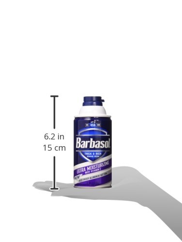 Barbasol Extra Moisturizing With Vitamin E Shaving Cream, 10 oz., 2 Piece