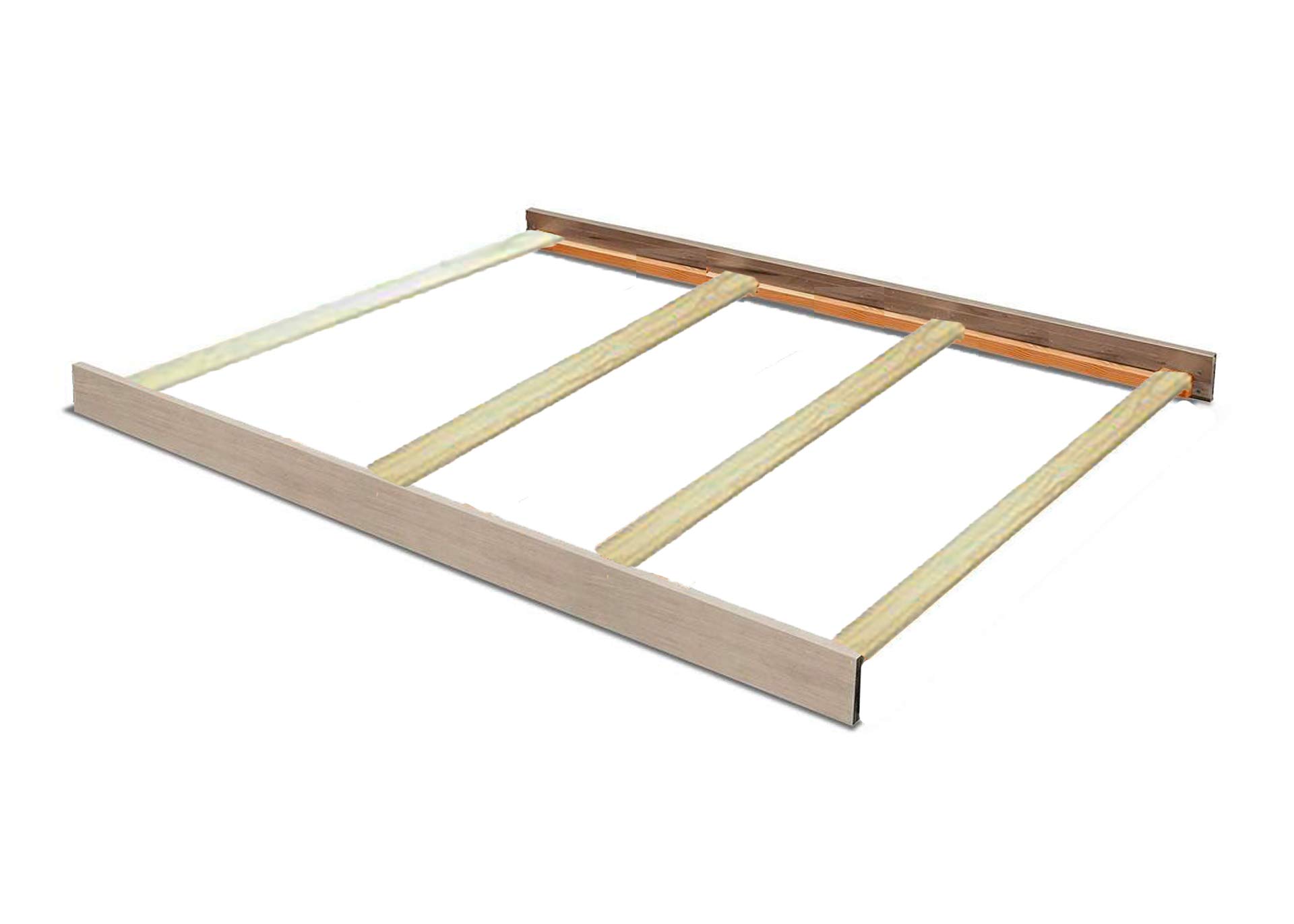 CC KITS Full-Size Conversion Kit Bed Rails for Sorelle Cribs (Heritage Fog, Model #215)