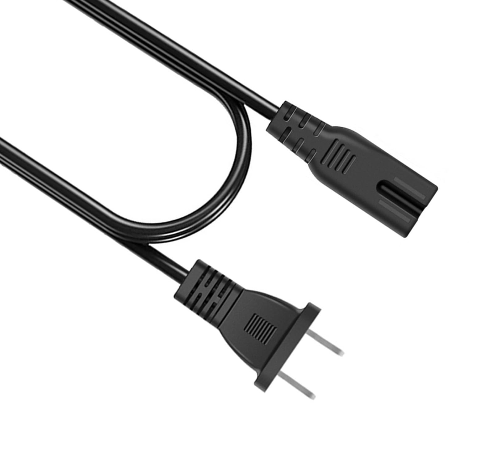 AC Power Cord Compatible Xbox One S, Xbox One X, Xbox Series X/S, Sony PS3 Slim / PS4 / PS5 Game Console Replacement Power Supply Cord Cable
