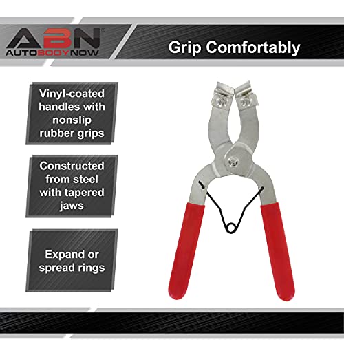 ABN Adjustable Piston Installer Pliers β Piston Ring Spreader β Expander Plier Tool for Installation 3/64 to 1/4in