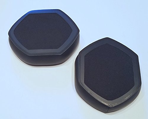 Compete Audio VMA Replacement Ear Pads for V-Moda XL Memory Cushions for Over-Ear Headphones (Black)