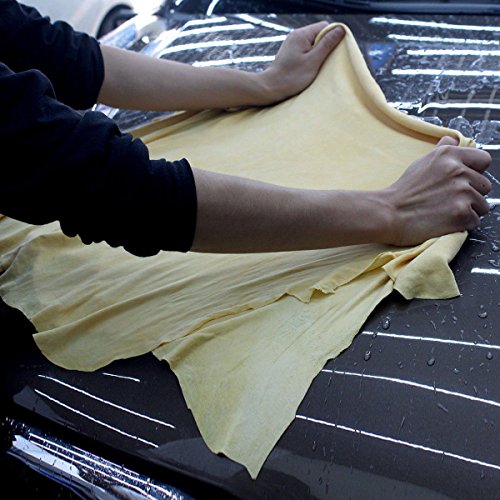 Car Nature Chamois Real Leather Washing Cloth Cleaning Towel Wipes Clean Cham H88 (40X70cm)