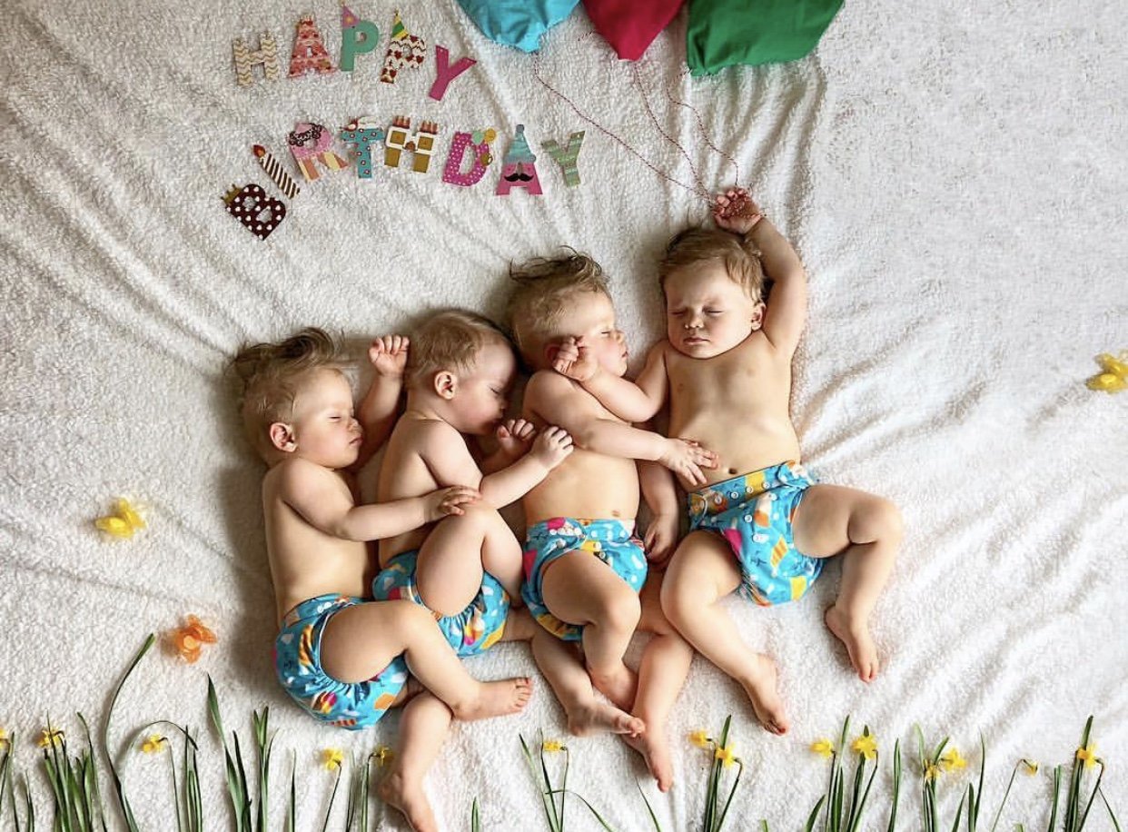 ALVABABY Baby Pocket Newborn for Less Than 12pounds Baby Snaps Cloth Diapers Nappy 6pcs with 12 Inserts 6SVB05