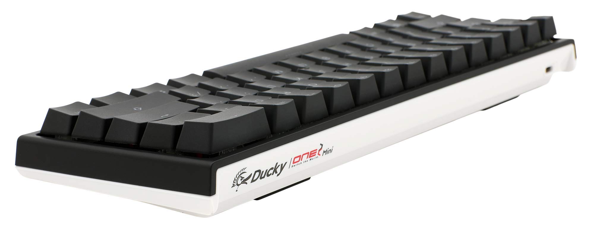 Ducky One 2 Mini 60% Gaming Keyboard - Cherry MX Brown Switches - New Petite Bezel Design - RGB - Detachable USB Type C Cable - PBT Double Shot Keycaps - 3 Level Angle Adjustment