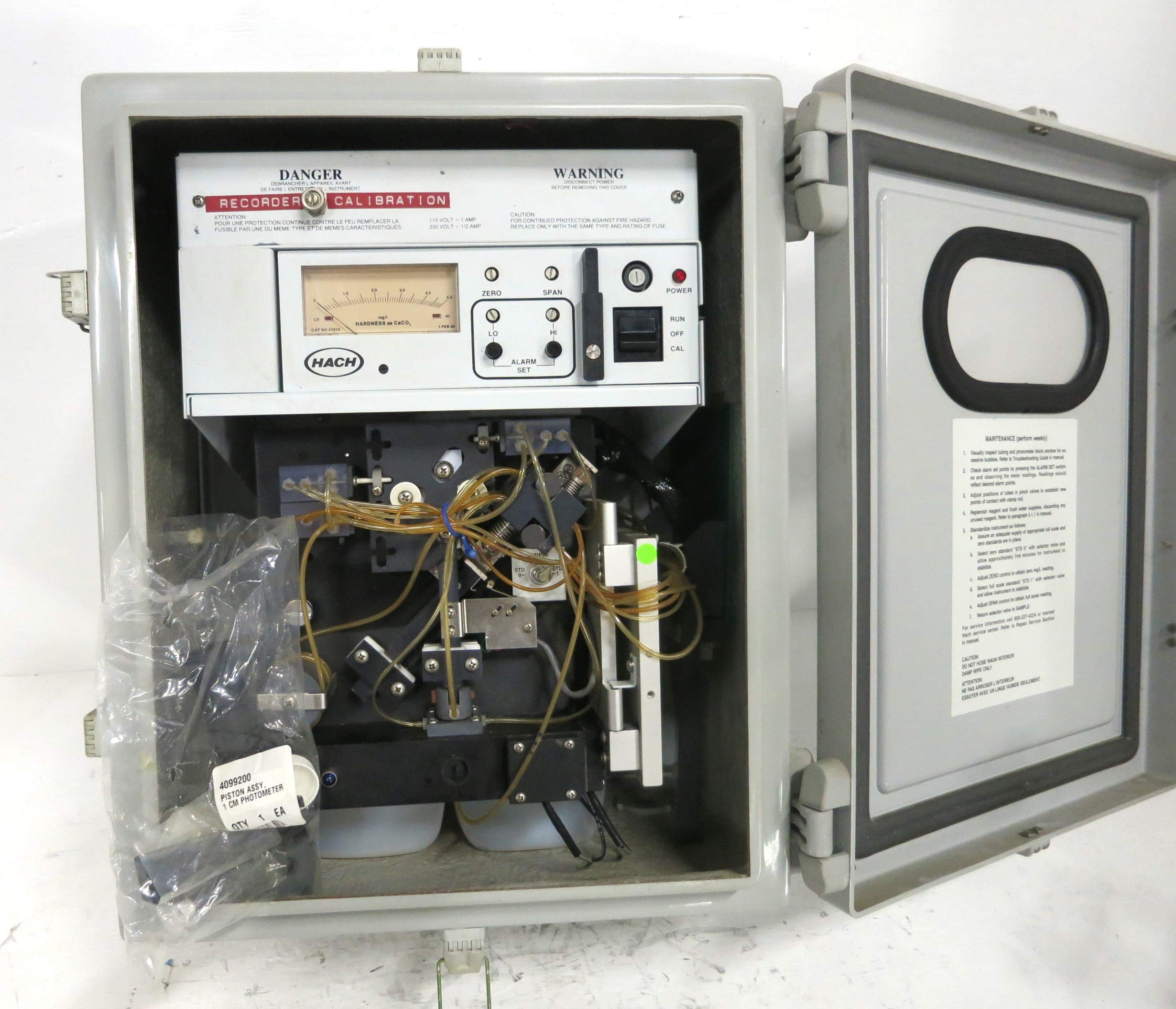 Hach 61000-62 Pump-Colorimeter Analyzer 120/240V 60VA 6100062