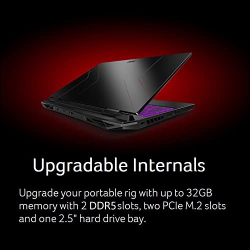 Acer Nitro 5 Gaming Laptop | Intel 12th Gen i7-12650H | NVIDIA GeForce RTX 4060 Laptop GPU | 15.6β FHD 144Hz IPS Display | 16GB DDR5 | 1TB Gen 4 SSD | Killer Wi-Fi 6 | RGB Backlit KB | AN515-58-781P