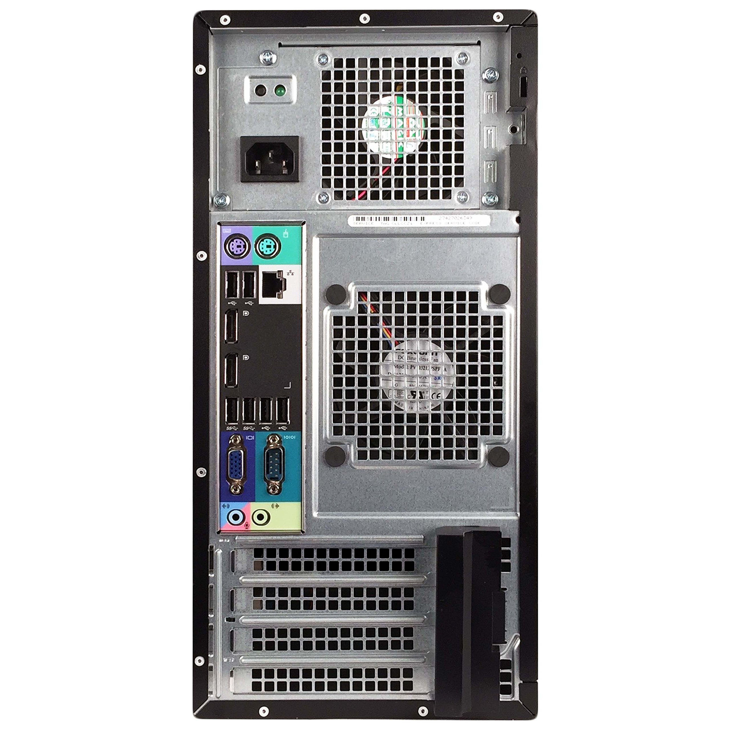 Dell Precision T1700 Tower Workstation Intel i7 i7-4770 3.40 G,16G,360G SSD+2T,Radeon HD 4650 1G VC,DVD,WiFi,HDMI,DP Port,VGA,BT 4.0,W10P64 (Renewed)-Support-English/Spanish