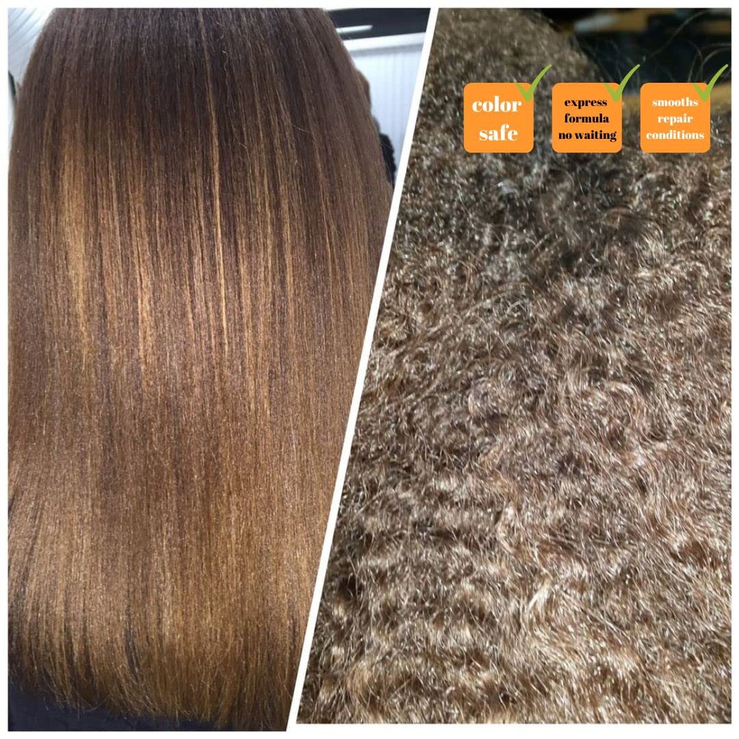 Clarifying Shampoo with Brazilian Keratin Treatment and Intensive Hair Mask KIT + Sulfate Free and Sodium Free Shampoo & Conditioner KIT