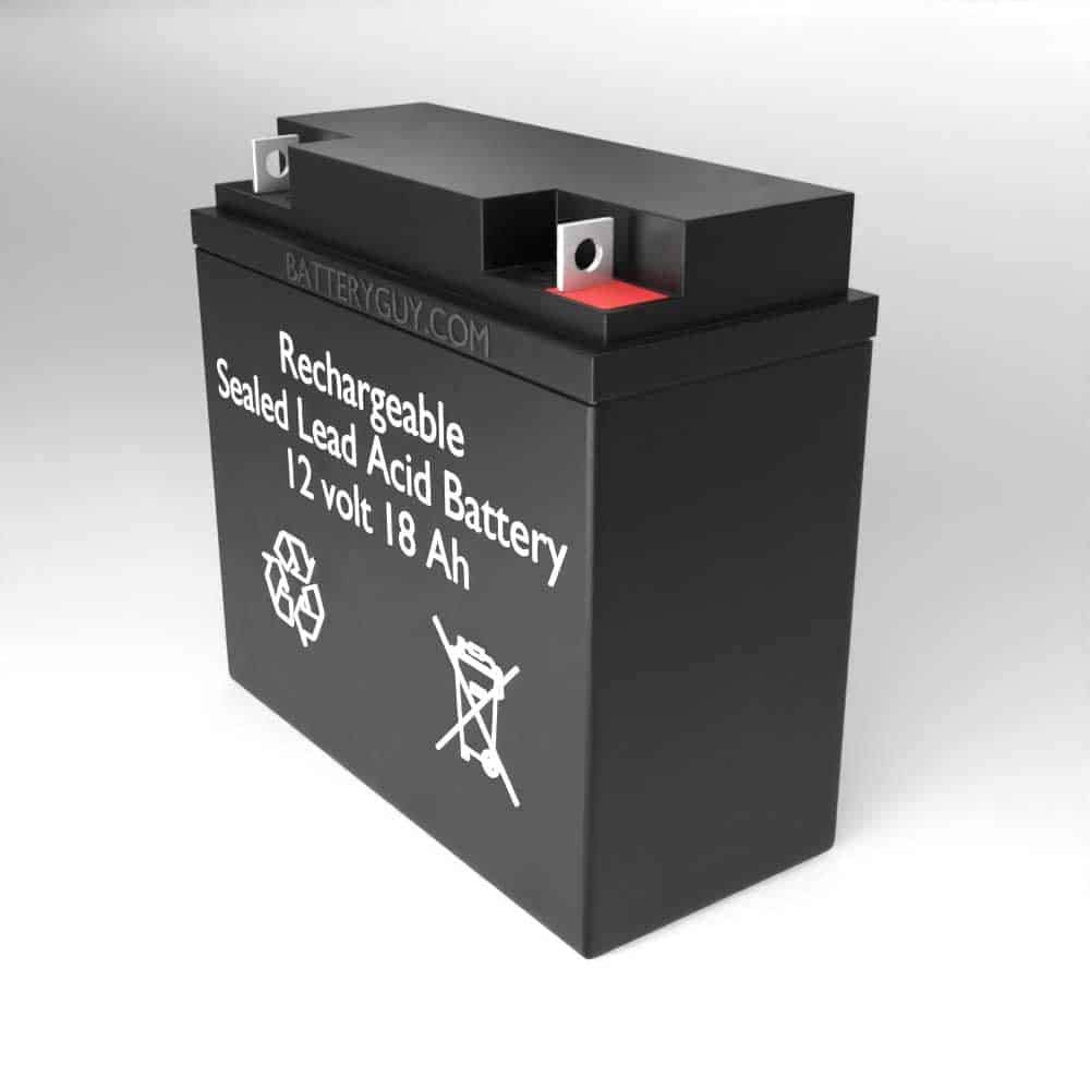 BatteryGuy ES5000 replacement 12V 18Ah SLA battery - BatteryGuy brand equivalent (Rechargeable) - Qty of 1