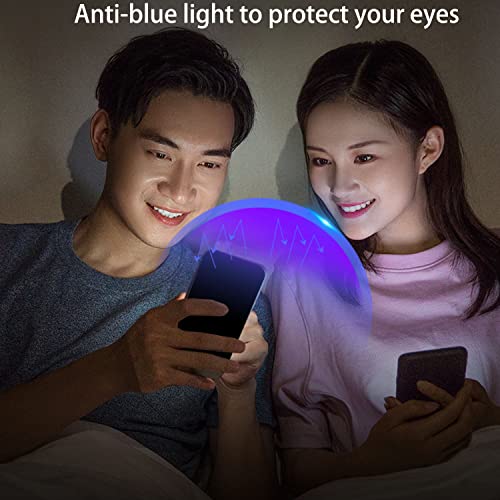 BWEDXEZ 2 Pack Anti-Blue Privacy Tempered Glass Suit for iPhone 11/iPhone XR Mirror Anti-Spy Screen Protector Anti-Peeping Film Electroplated Gradient Colorful