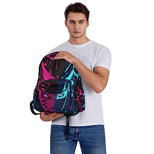 Abrazar Kids School Bag Anime Character Print Boys Backpack Laptop Backpack Travel Backpacks 03