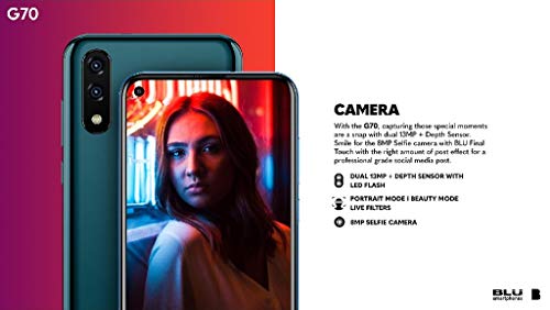 BLU Blu G70 G0250WW 32GB GSM Phone, Green
