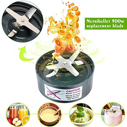Blender Replacement Parts for Nutribullet Blender, 24OZ Cup with Replacement Extractor Blade Compatible with Nutribullet 600W 900W Blenders
