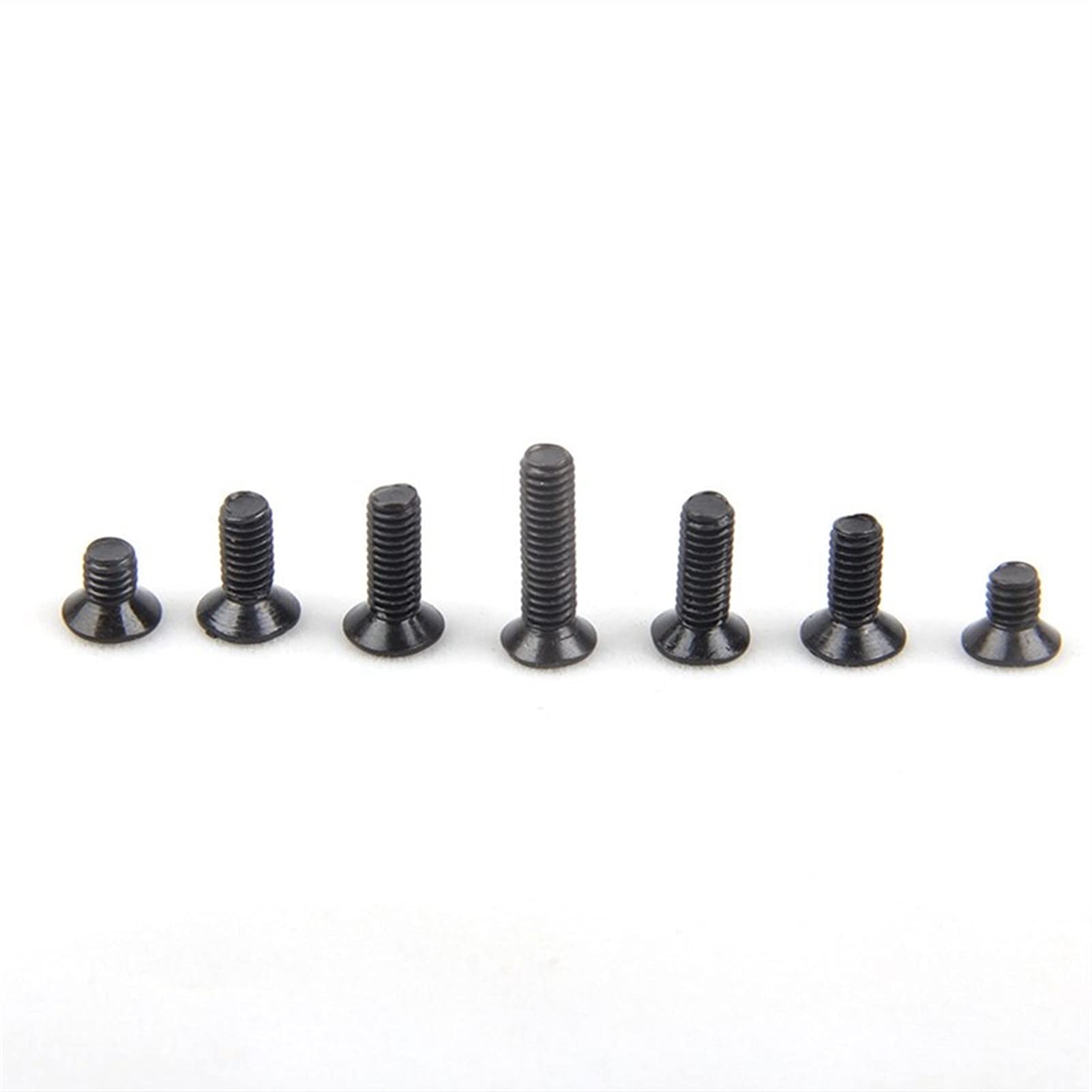 SUNQQA 20/50/100Pcs Laptop Repair Fastener Screws Flat Head Screw Phillips Screws Computer Screws M1 M1.2 M1.4 M1.6 M2 M2.5 M3 M4 (Length : 30mm 20Pcs, Size : M3)