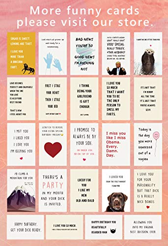 Funny Birthday Card for Boyfriend, Cocky Anniversary Card for Boyfriend Him, Joke Card for BF