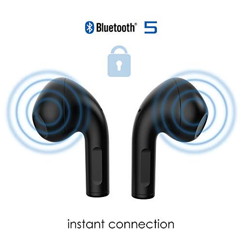 BoomPods Zero Buds Bluetooth Earbuds - Powerful Compact Buds True Wireless and Big Sound with Bluetooth 5