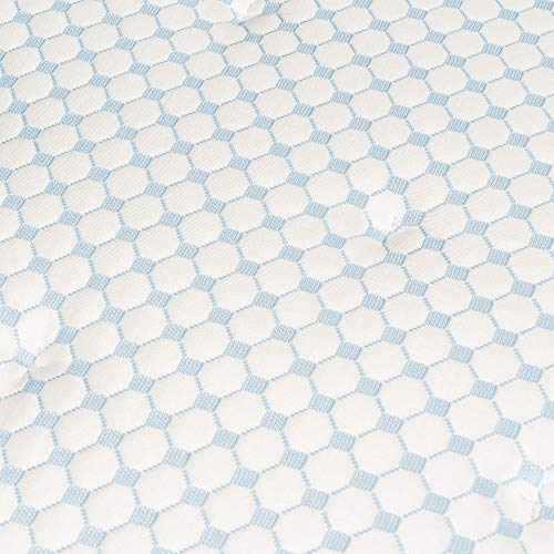 Arctic Dreams 10" Hybrid Cooling Gel Mattress with Quick Response Gel Infused Memory Foam, Made in The USA, Cal King