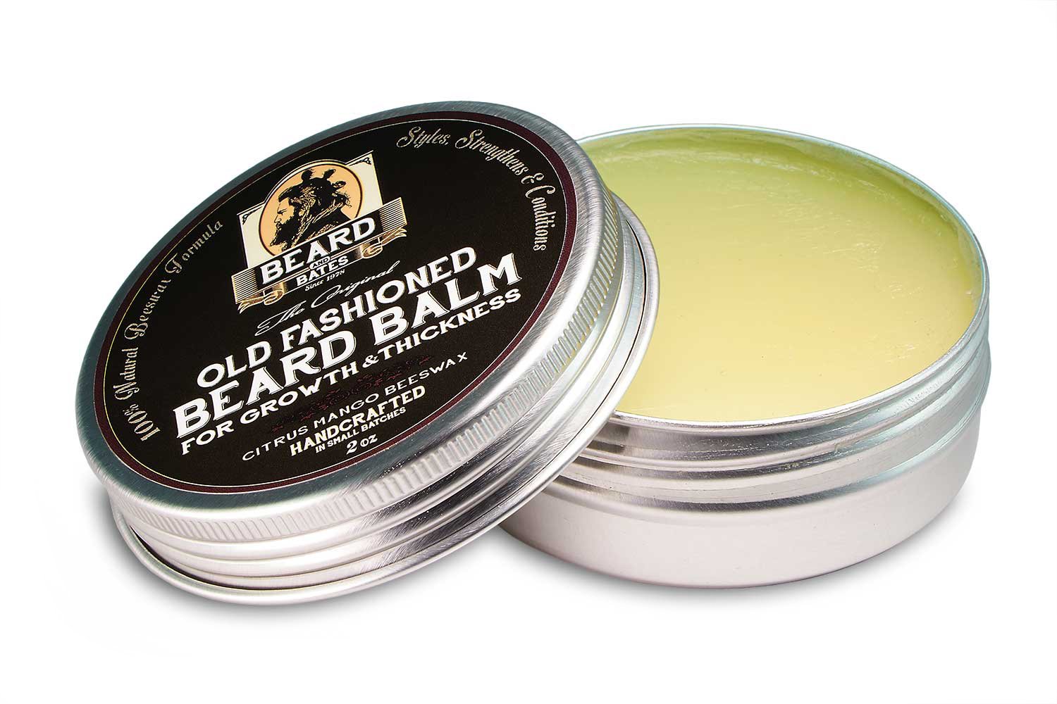 Beard and Bates | The Original Old Fashioned Beard Balm for Growth & Thickness | 19th Century Beeswax Formula, Premium Oils, Boutique, Natural Grooming Conditioner