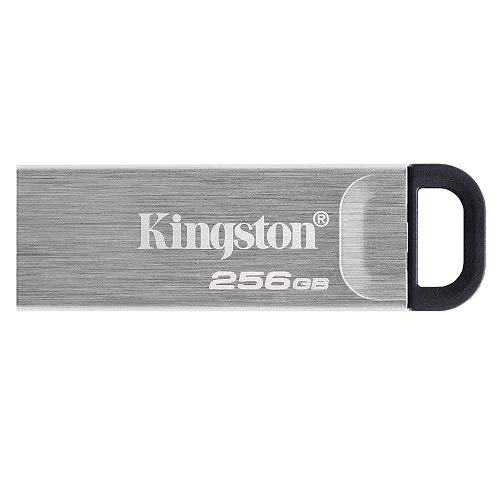 Kingston 256GB USB Flash Drive Kyson DataTraveler (Bulk 2 Pack) USB 3.2 Type-A Drive 200MB/s High Speed PenDrive for Computer or Laptop (DTKN/256GB) Bundle with (1) Everything But Stromboli Lanyard