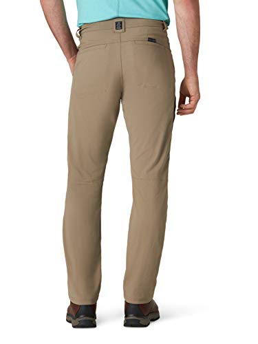 ATG by Wrangler Men's Zip Pocket Trail Pant, Fallen Rock, 34W x 30L