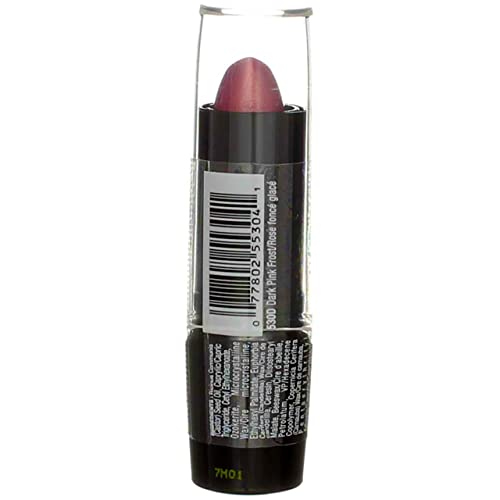 2 Pack Wet n Wild Silk Finish Lipstick 530D Dark Pink Frost##