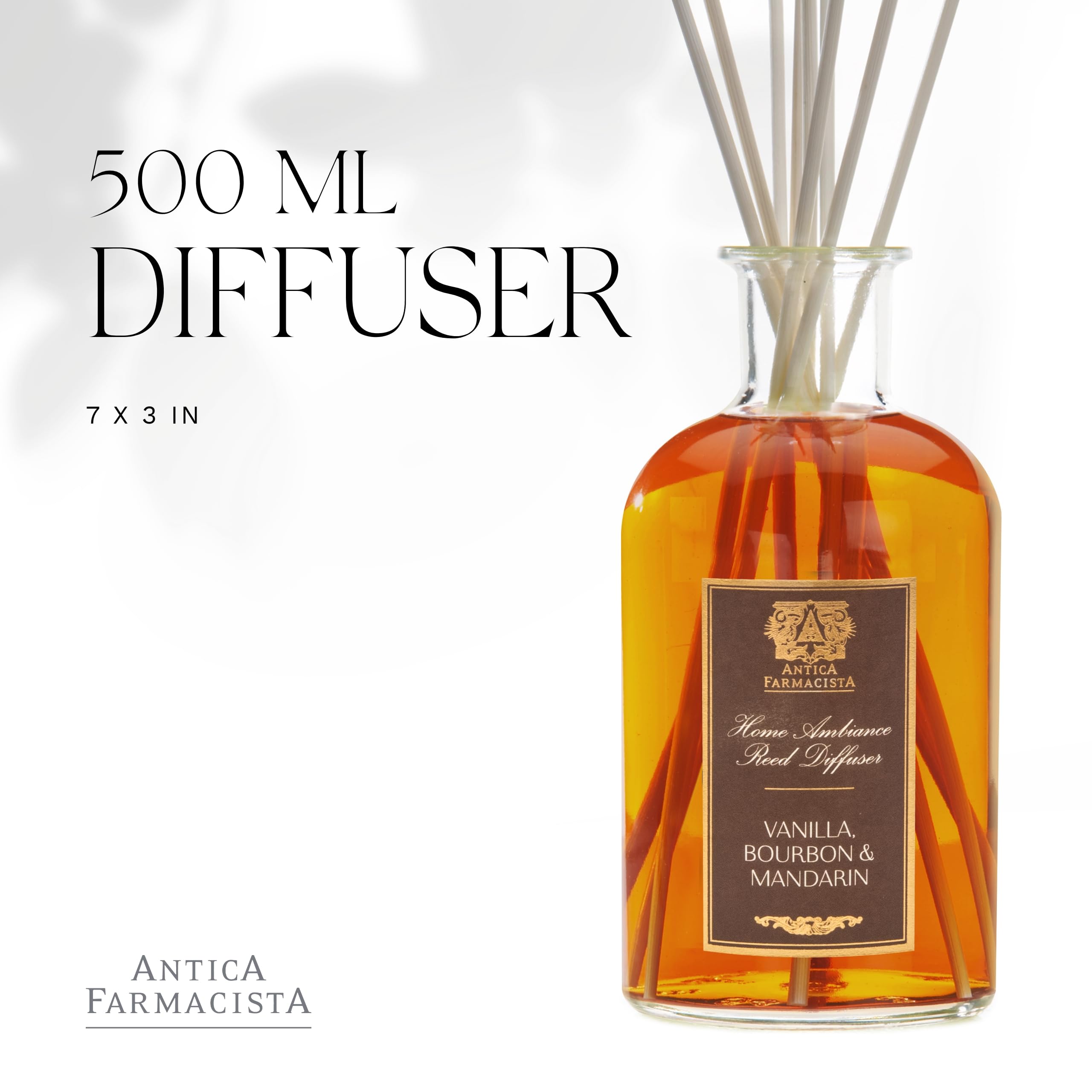 Antica Farmacista Home Ambiance, Vanilla, Bourbon and Mandarin, 16.9 Fl Oz