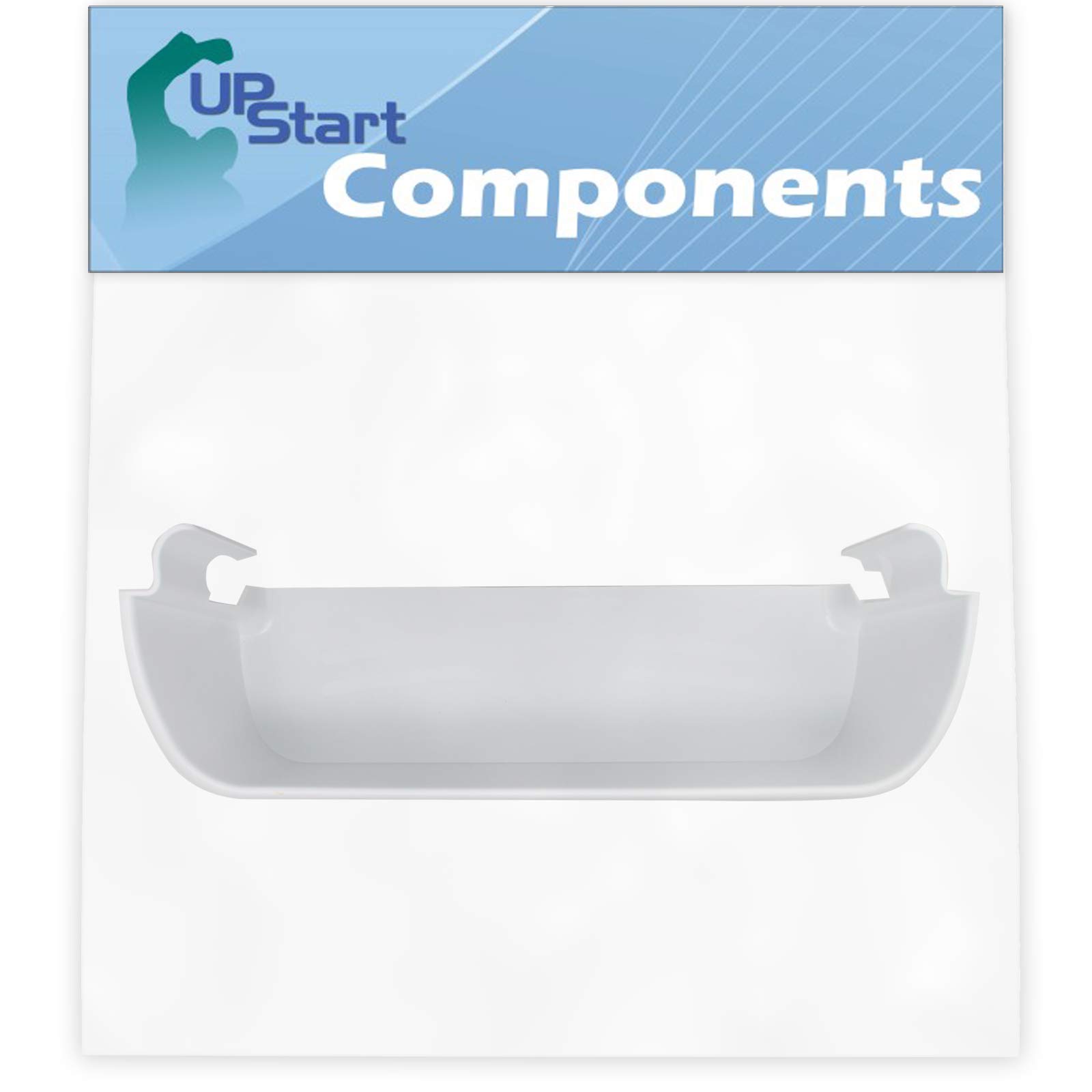 240323001 Refrigerator Door Bin Replacement for Kenmore/Sears 25354622401 Refrigerator - Compatible with 240323001 White Door Bin - UpStart Components Brand