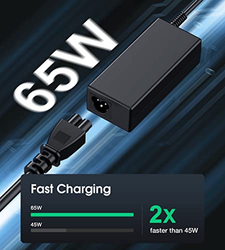 65W USB C Laptop Charger-Chromebook Charger Replacement for 45W Lenovo Thinkpad-Yoga-Chromebook,HP Acer Asus Samsung Mac book pro Dell Chromebook 3100 Latitude xps 13 Google Series Fast Charger Type c