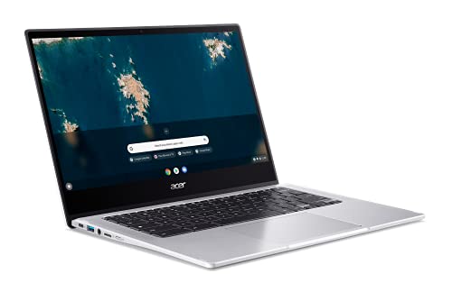 Acer Chromebook Spin 314 Convertible Laptop | Intel Pentium Silver N6000 | 14" Full HD IPS Touch Display | 4GB LPDDR4X | 128GB eMMC | DTS Audio | Intel Wi-Fi 6 AX201 | Chrome OS | CP314-1HN-P5NE