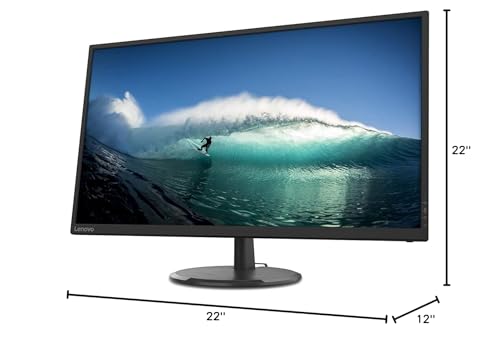 Lenovo 65F8GCC1US C32q-20 31.5-inch QHD Monitor, Black (Renewed)