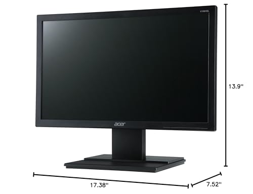 Acer UM.XV6AA.A01 18.5-Inch Screen XGA Wide LCD Monitor,Black