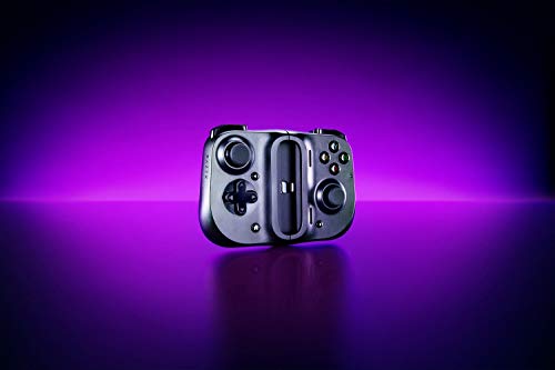 Razer Kishi for Android - Smartphone Gaming Controller (USB-C Connection, Ergonomic Design, Individual Fit for Mobile Phones, Analog Stick, Ultra Low Latency) Black