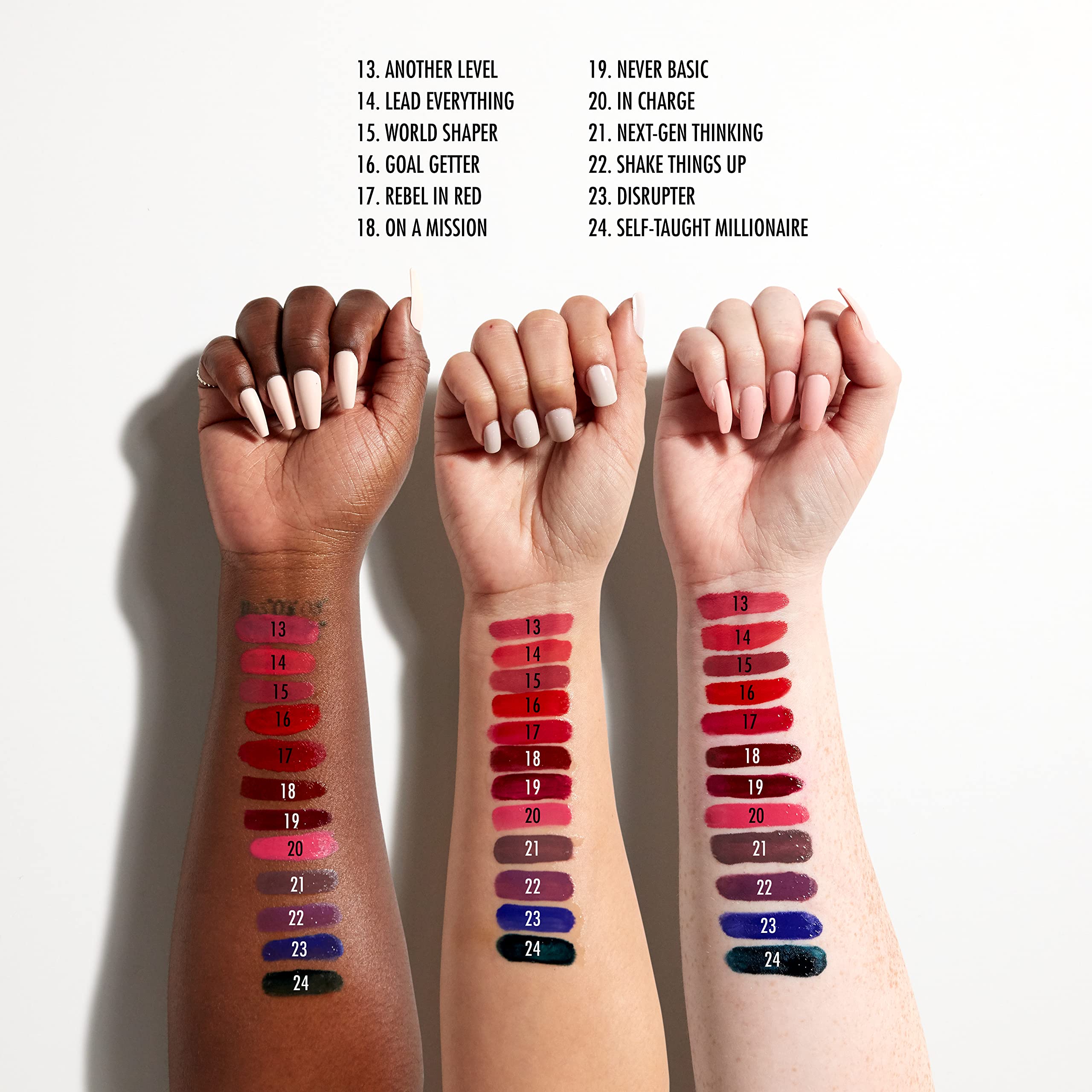 NYX PROFESSIONAL MAKEUP Shine Loud, Long-Lasting Liquid Lipstick with Clear Lip Gloss - In Charge (Perfect Berry)