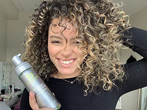 Design Essentials Curl Enhancing Hair Mousse for Curly Hair; Almond and Avocado Collection, 2.5 Ounce