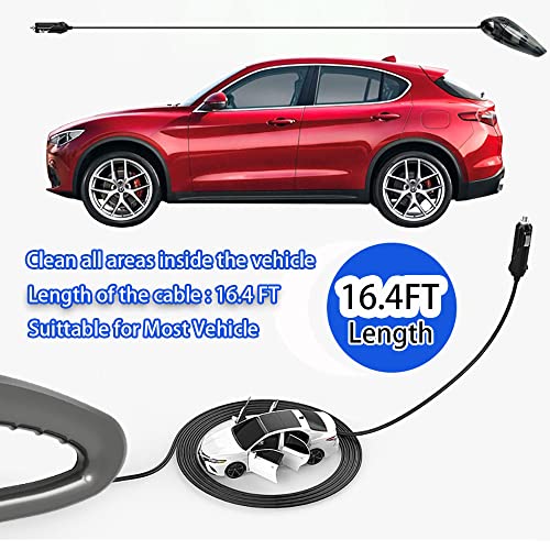 Arbutin Car Vacuum Cleaner,Updated Version Handheld Vacuum Cleaner for Car with 16.4FT Cable Portable Vacuum Cleaner,Auto Accessories Kit for Detailing and Cleaning Car Interior