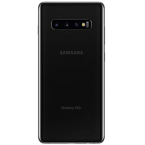 Samsung Galaxy S10+ Plus (128GB, 8GB) 6.4" AMOLED, Snapdragon 855, IP68 Water Resistant, Global 4G LTE (GSM + CDMA) T-Mobile Unlocked (AT&T, Verizon, Sprint, Metro) G975U (Prism Black)