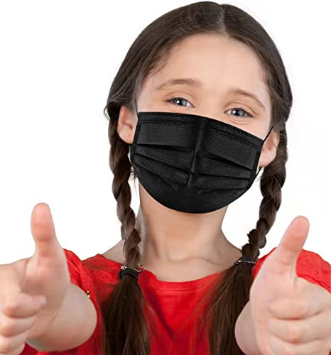 eZthings® Children's Disposable 3 Ply Filter Face Mask for Personal Protective Safety (50 Kids Masks)