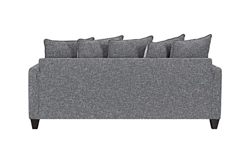 Ready To Live 57th Street Sofa Sectional, 81", Charcoal